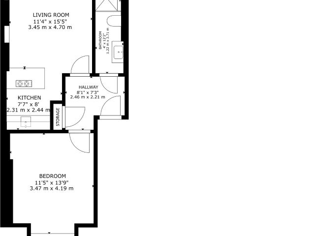 Apartment at Nairn Street, Glasgow