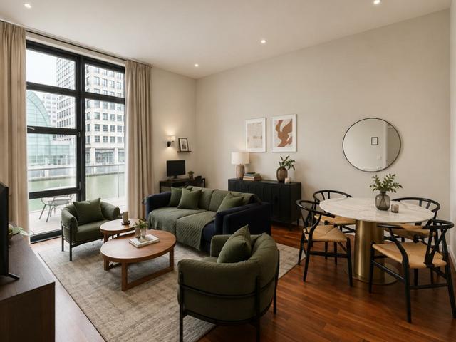 Apartment at South Quay Square, Greater London