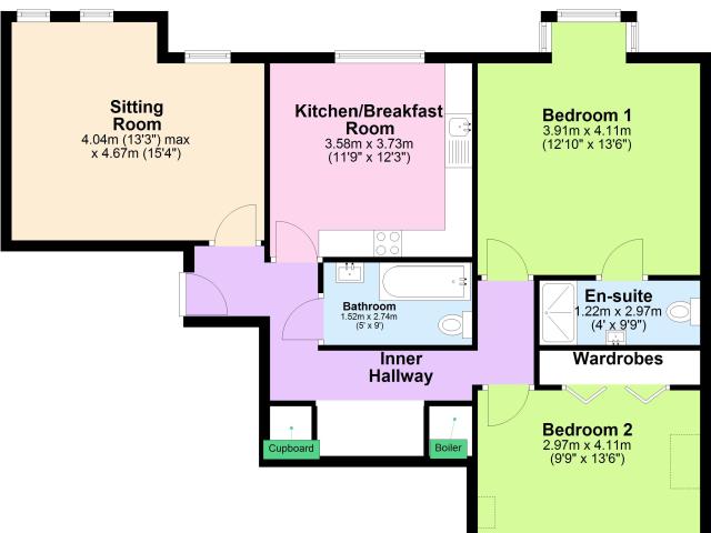 Apartment at Salisbury Road, Burton
