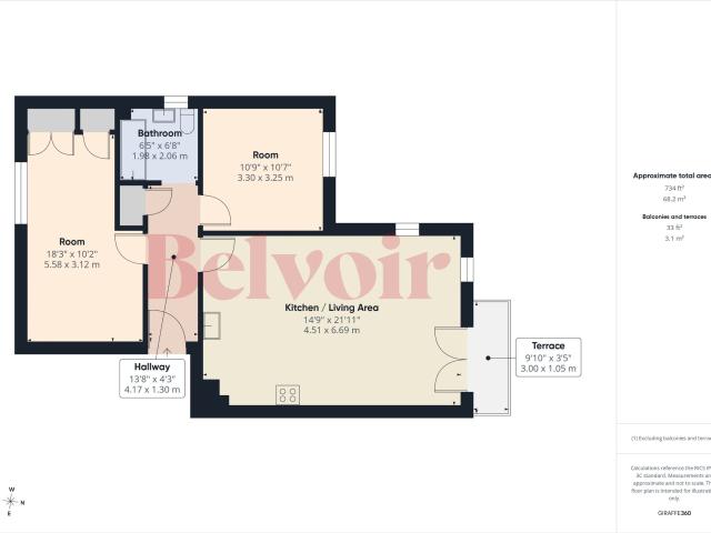 Apartment at Spoonwood Close, Basingstoke and Deane