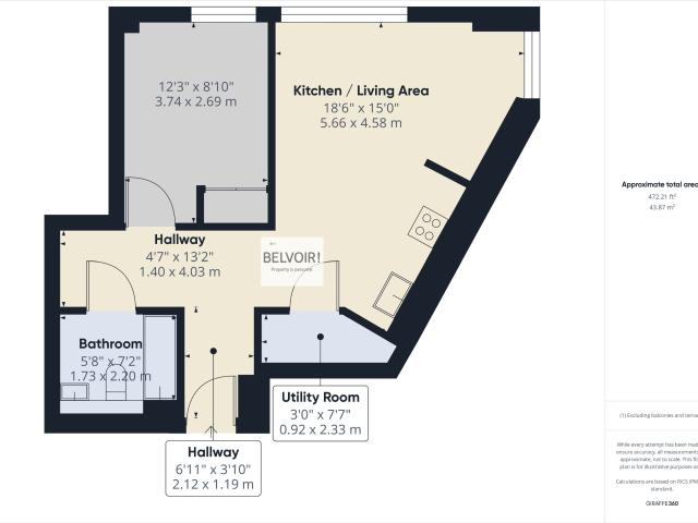 Apartment at St Paul's Square, Sheffield