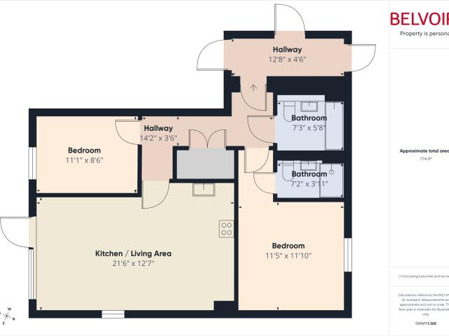 Apartment at Station Road, Hart