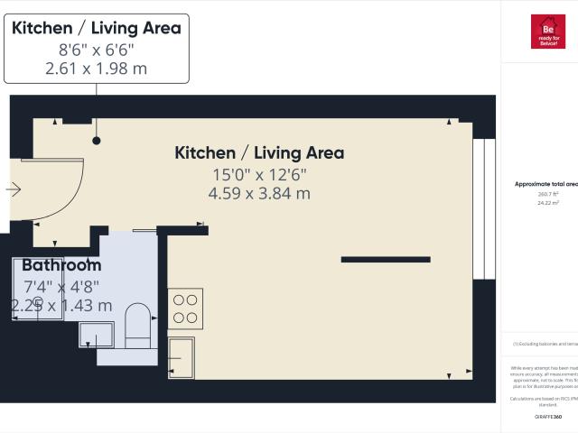 Apartment at Parr Street, Liverpool