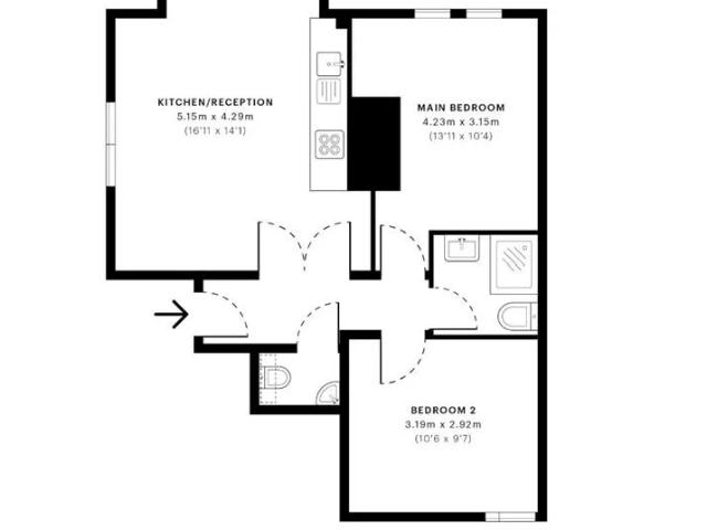 Apartment at Preston Road, Greater London