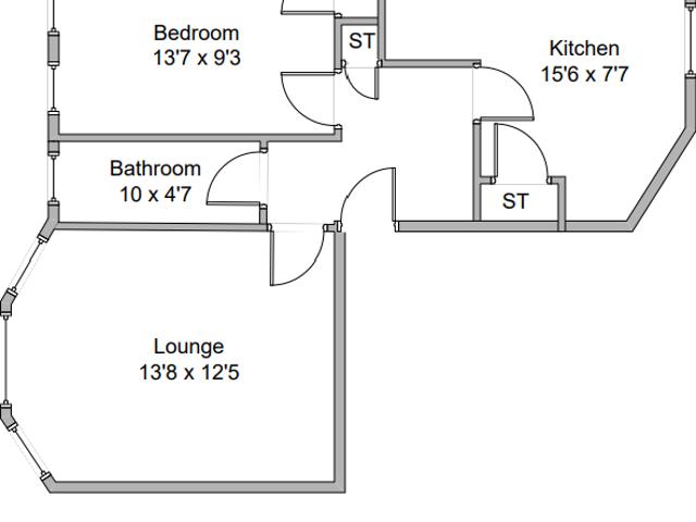 Apartment at Queensborough Gardens, Glasgow