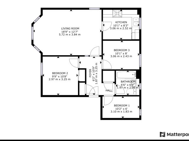 Apartment at Riverside Gardens, Busby