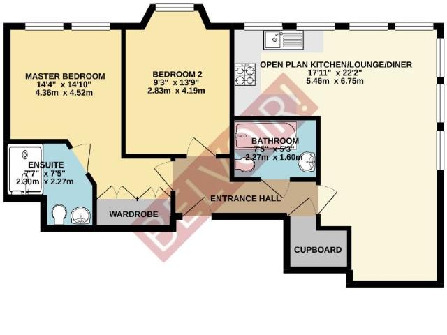 Apartment at Russell Road, London