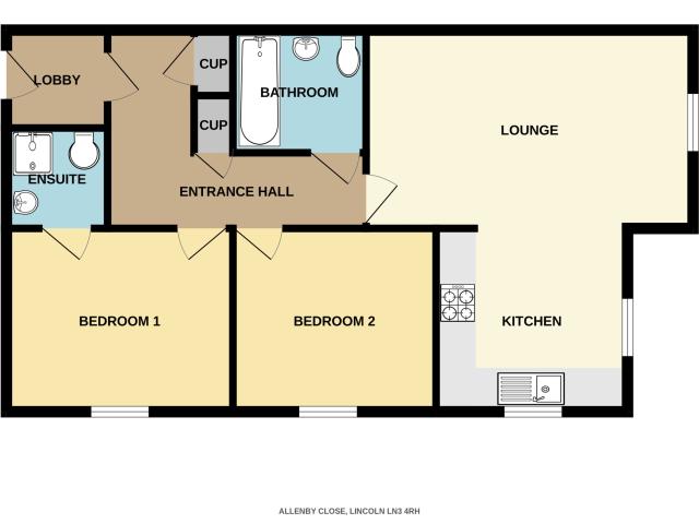 Apartment at Water Rail Way, Lincoln