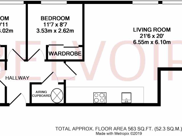 Apartment at Wesley Walk, Basingstoke and Deane