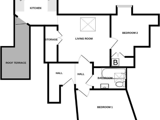 Apartment at The Crescent, Bournemouth