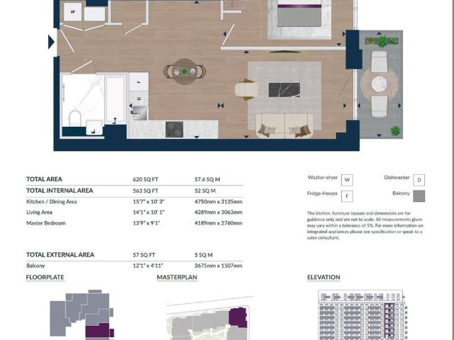 Apartment, Botanist House, Seagull Lane, London