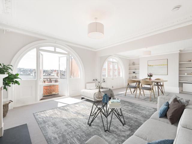 apartment for rent at apartment Abingdon Villas, London, W8
