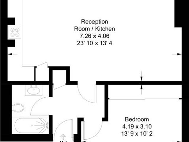 apartment for rent in 74 78, Marlyebone Lane, Marylebone, London, W1U 2PW