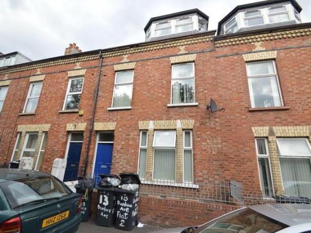 apartment for rent in Flat 3 13 Dunluce Avenue,, Belfast, BT9, 7AW