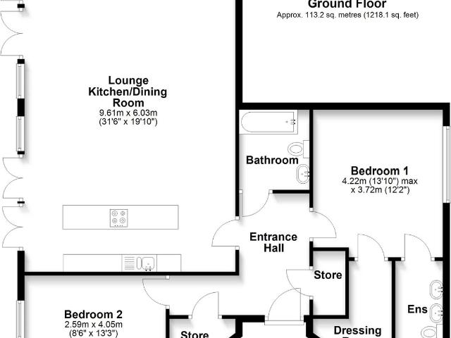 apartment for rent in Hayes Road, Sully
