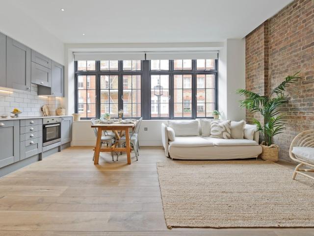 Apartment for rent in Print Works House, 83 Great Titchfield Street, Fitzrovia