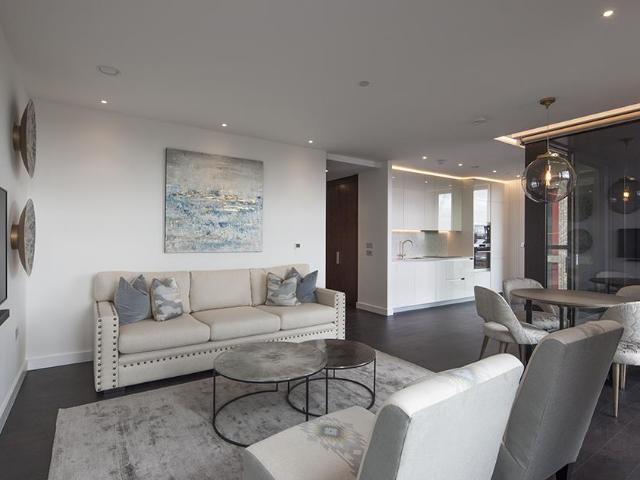 Apartment for rent in The Residence, 4 Charles Clower Walk, Nine Elms, London, SW11