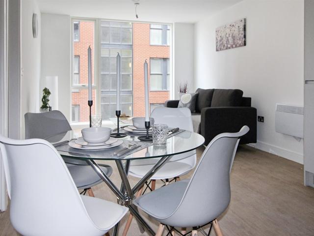apartment in 9 Dyche Street, Manchester