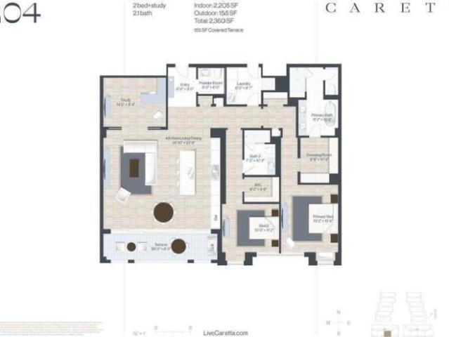 apartment with 2 bedroom, FL FL DS102519940