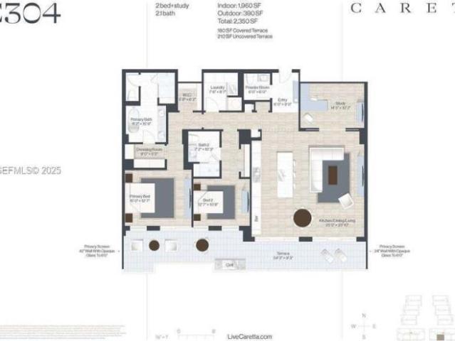 apartment with 2 bedroom, FL FL DS102519144