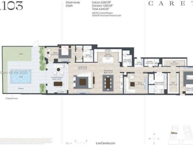 apartment with 2 bedroom, FL FL DS102519296