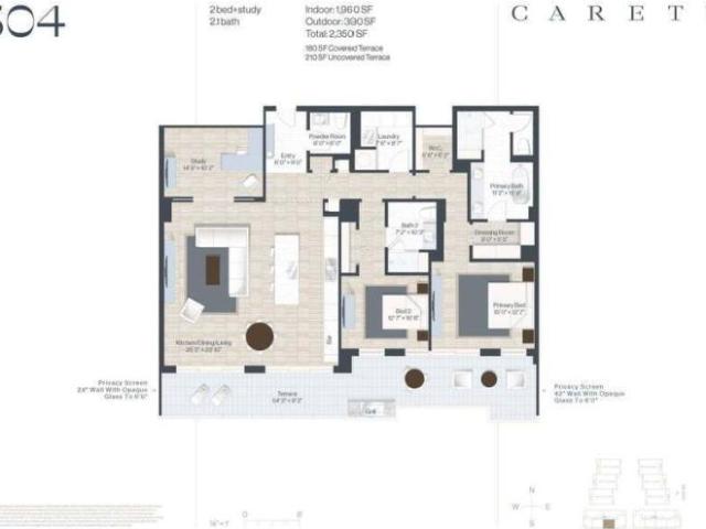 apartment with 2 bedroom, FL FL DS102659114