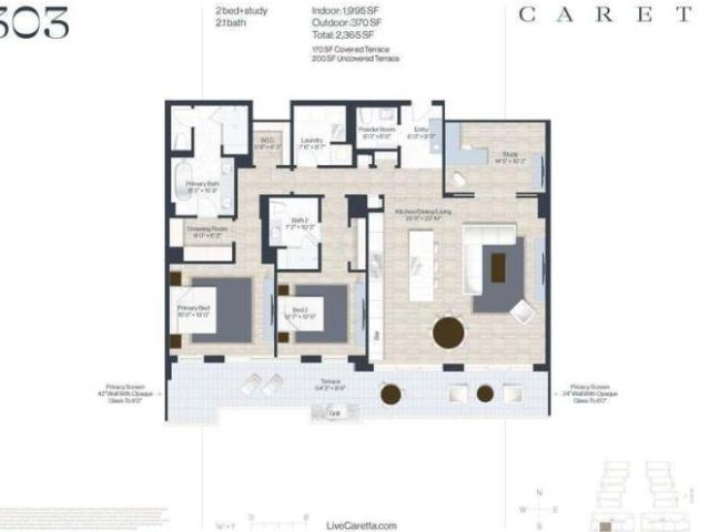 apartment with 2 bedroom, FL FL DS102395815