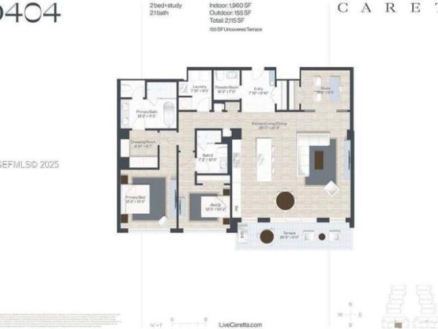 apartment with 2 bedroom, FL FL DS102395861