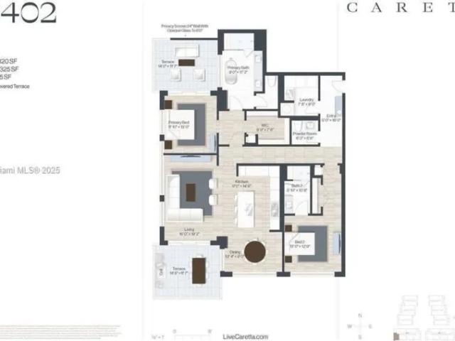 apartment with 2 bedroom, FL FL DS102395868