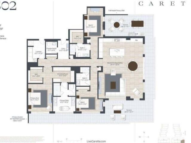 apartment with 3 bedroom, FL FL DS102519706
