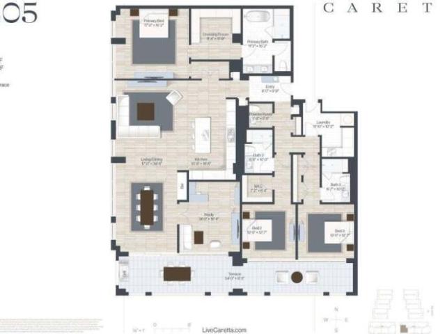 apartment with 3 bedroom, FL FL DS102395582