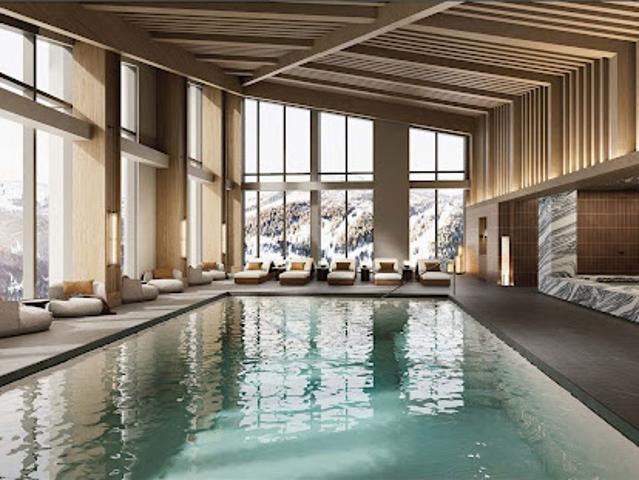 Apartment with pool