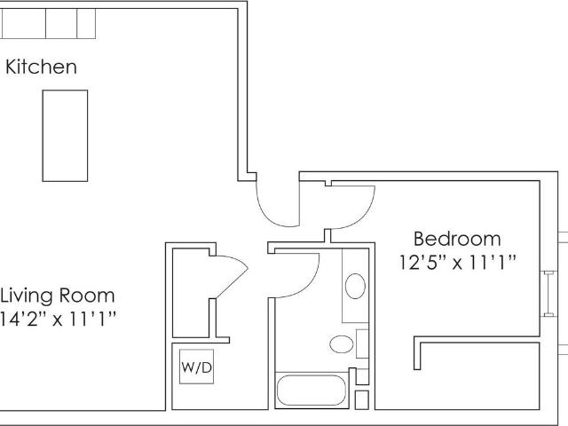 Apartments on Main 1 Bedroom Apartment for Rent at 401 Main St S, Minot, ND 58701