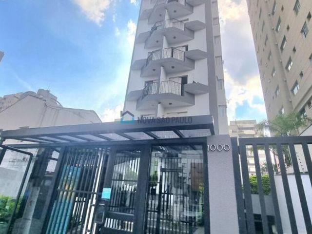 Apartamento 40,10m², 1 Quarto, Varanda,1 vaga coberta, lazer ! Ao lado do Metrô/
