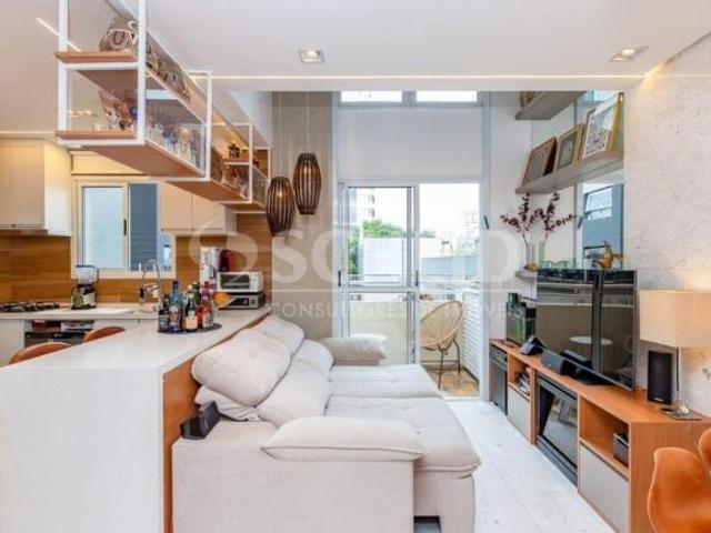 Apartamento 47 m² 1 dormitório aceita pets Itaim Bibi
