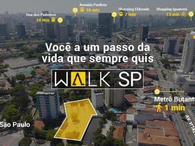 Apartamento 44m2 totalmente decorado. Um espaço incrivel pertinho do Metrô Butantã