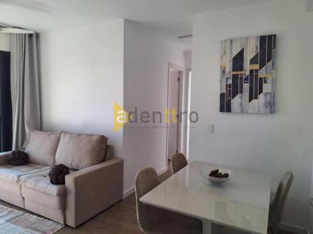 Apartamento 44m², 2 dormitórios, 1 banheiro, 1 vaga, varanda e vista livre, lazer completo, próximo
