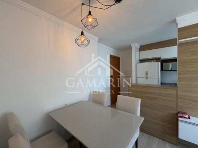 Apartamento 44m, 2 dormitorios, porteira fechada, vaga de garagem