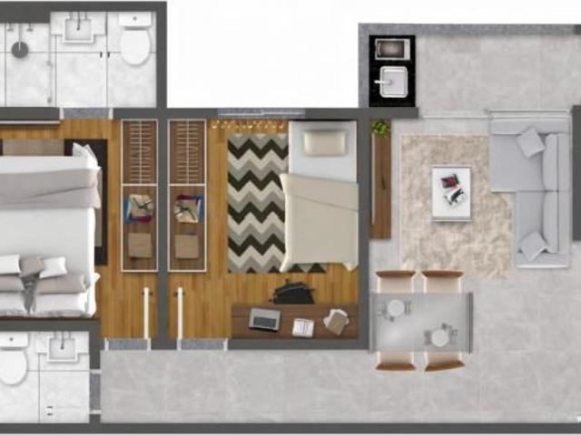 Apartamento para venda em Dom Joaquim, Belo Horizonte
