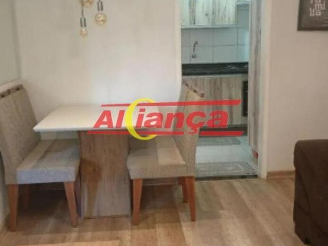 Apartamento 45 m² mobiliado e reformado com 2 dormitórios em Guarulhos