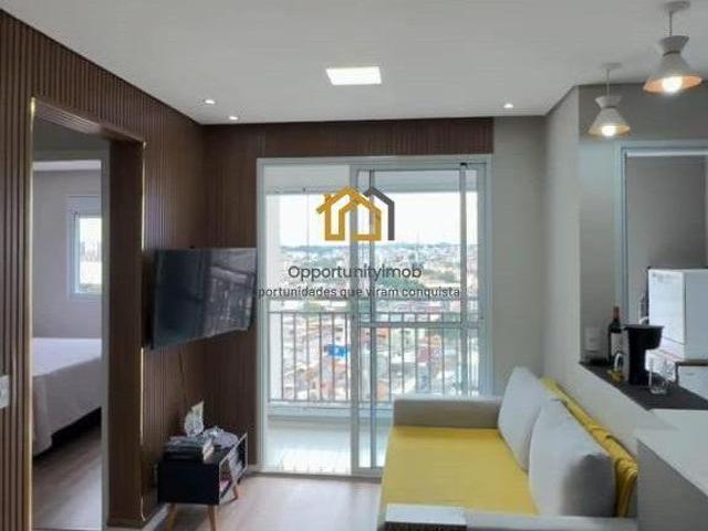 Apartamento 46m² com Varanda Grill e Fino Acabamento no Viva Club – Vista Livre