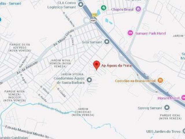 Apartamento 48,35m² jardim das águas, sumaré/sp