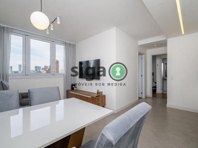 Apartamento 48m² mobiliado, 2 quartos á venda, localizado na Chácara Santo Antônio/SP