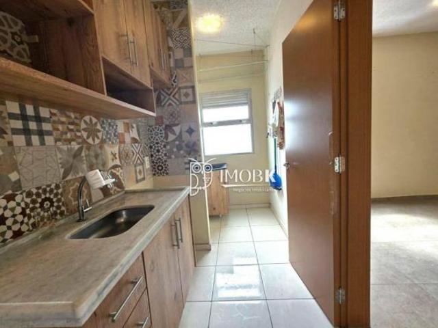 Apartamento 48m², ULTIMO ANDAR, 2 dormitórios, 1 vaga coberta, à venda por R$ 335.000 Cidade Nova