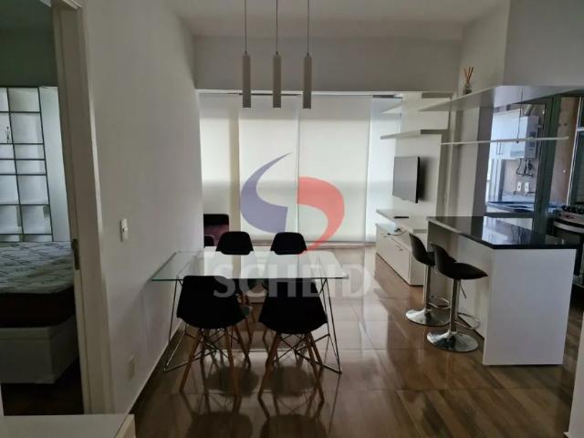 Apartamento 48m², 1 suíte, 1 vaga, Campo Belo