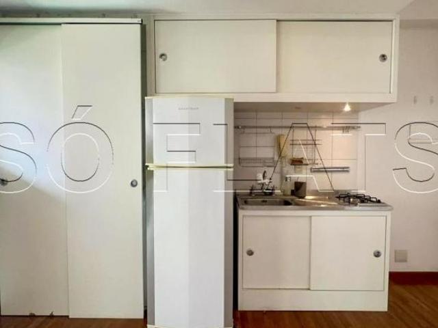 Apartamento 49m² à venda em Pinheiros com varanda e vaga no São Paulo Fashion Hall