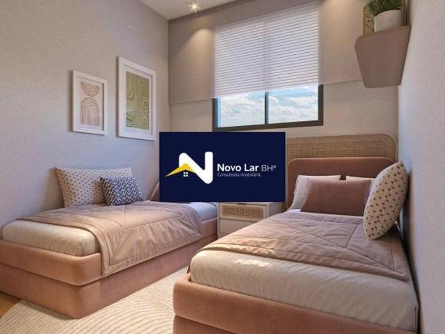 Apartamento 49m², PCD, 2 quartos, suíte, 1 vaga com lazer completo no Estoril