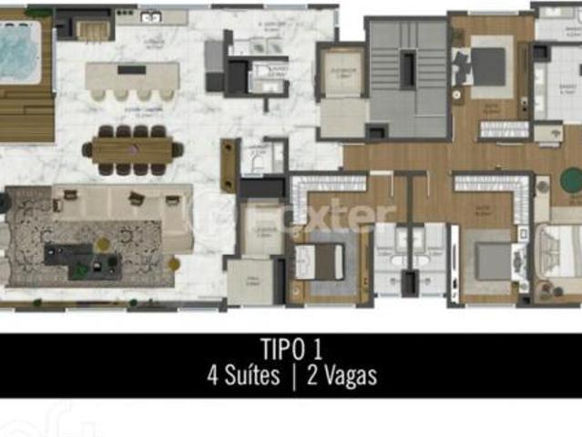 Apartamento, 4 dormitórios, 241.79 m², em Navegantes