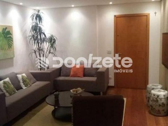 Apartamento 4 dormitórios 3 suítes mobiliado no Jardim, Santo André – financiamento e permuta acei