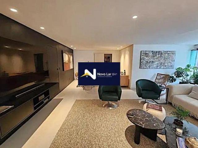 Apartamento, 4 quartos, 3 suítes, 4 vagas com lazer no Gutierrez